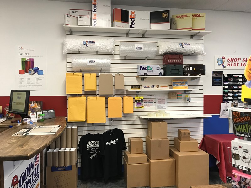 Packing, Shipping, Mailing | King, NC | Goin Postal