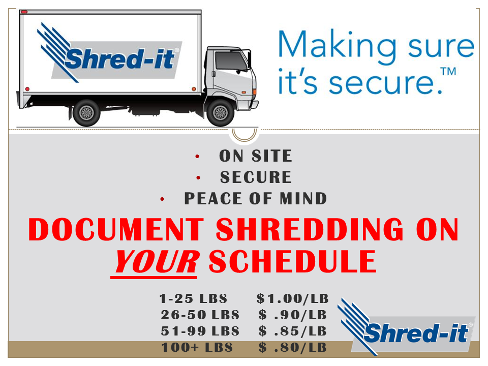Document Shredding | King, NC | Goin Postal